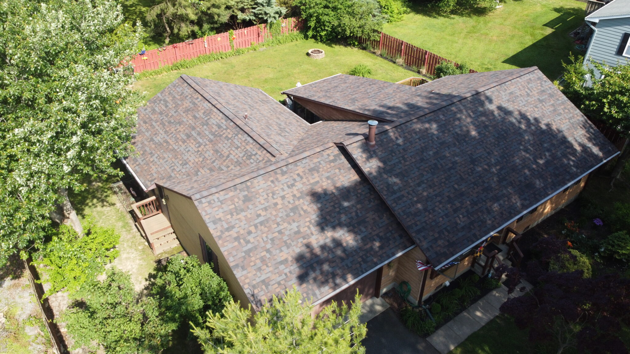 New Roof in Chester, MD with Owens Corning Teak Shingles - Monarch Roofing